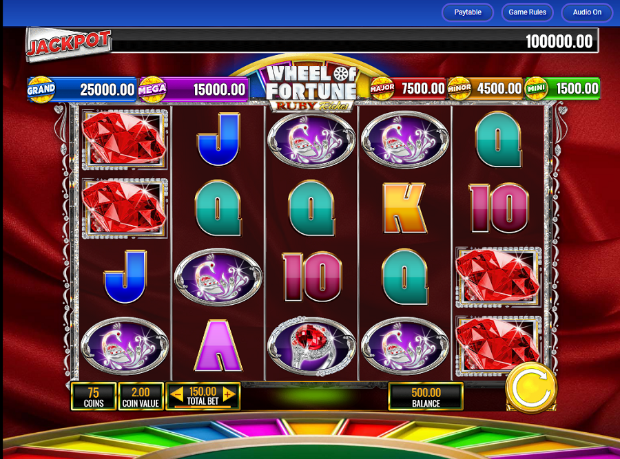 Wheel of Fortune: Ruby Riches Slot | Juega a esta tragaperras en ...